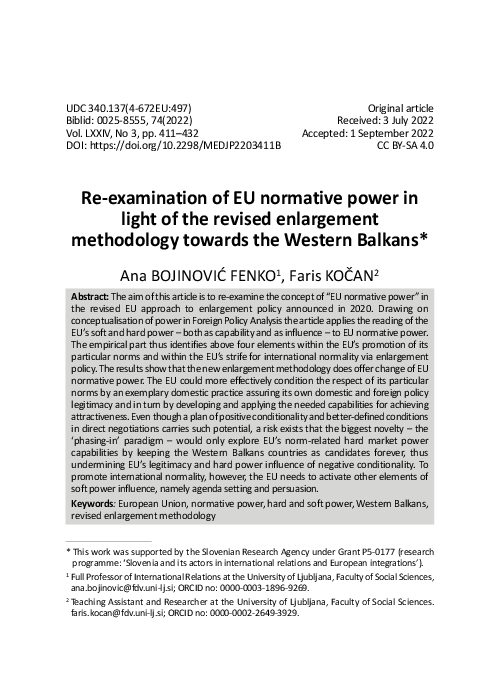(PDF) Re-examination of EU normative power in light of the revised ...