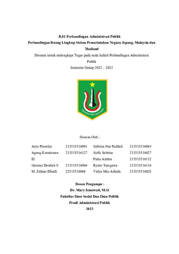 (DOC) Dr. Mary Ismowati,M.SI_ Gerezar Doubah Silalahi_ Tugas Presentasi 2