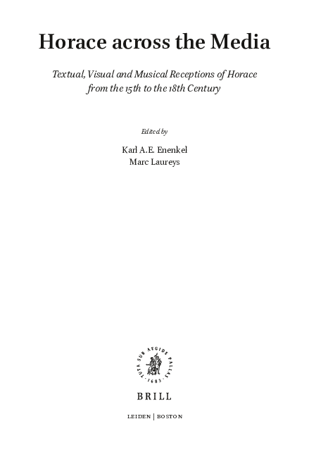 (PDF) McDonald—Before Melopoiae - Conrad Celtis, Laurentius Corvinus, Arnold Wöstefeld and the ...