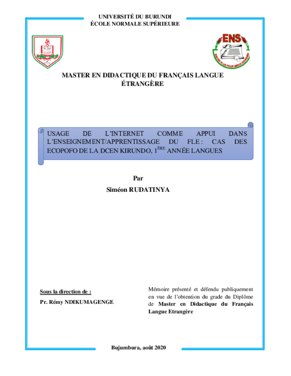 (PDF) PRATIQUES DE L’ENSEIGNEMENT/INNOVATION: TIC ET INTERNET DANS L ...