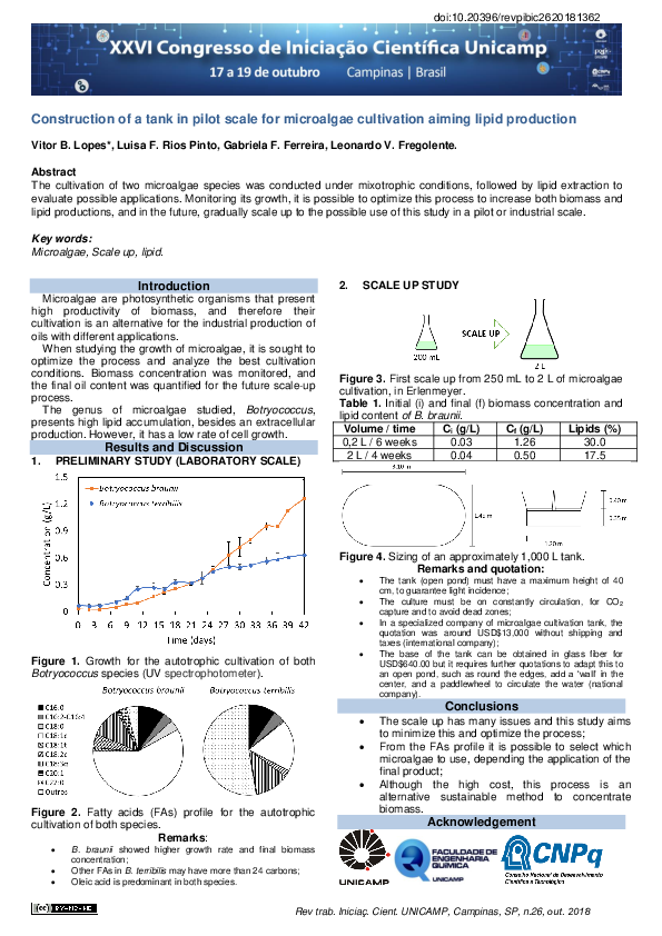 (PDF) Construction of a tank in pilot scale for microalgae cultivation ...