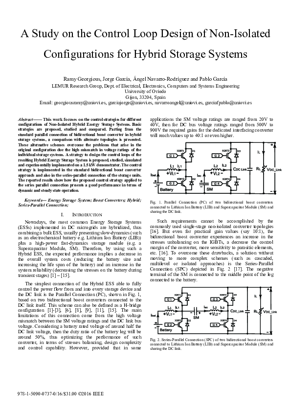 (PDF) A study on the control loop design of non-isolated configurations ...