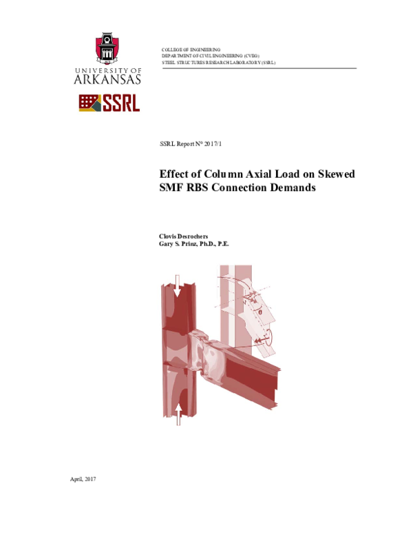 (PDF) Effect of Column Axial Load on Skewed SMF RBS Connection Demands ...