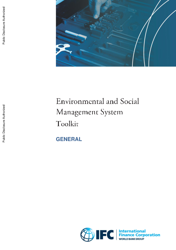 (PDF) Environmental and Social Management System Toolkit