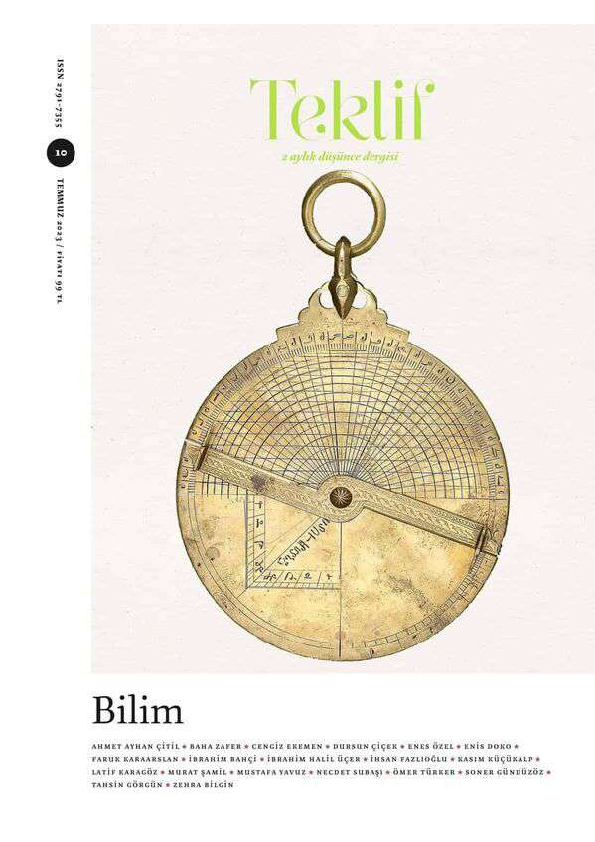 (PDF) Teklif -2 aylık düşünce dergisi-, 10. Sayı