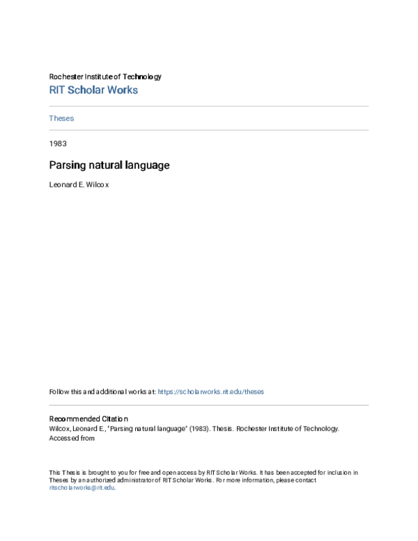 Pdf Parsing Natural Language Maghi King