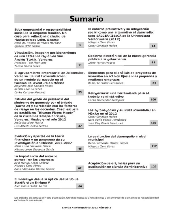 (PDF) El entorno productivo y su integración social como una ...