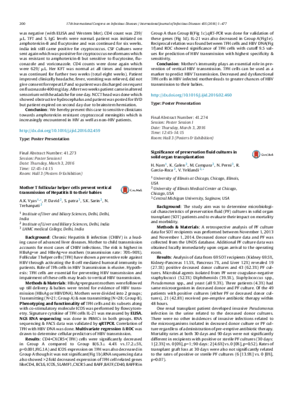 (PDF) Significance of preservation fluid cultures in solid organ ...