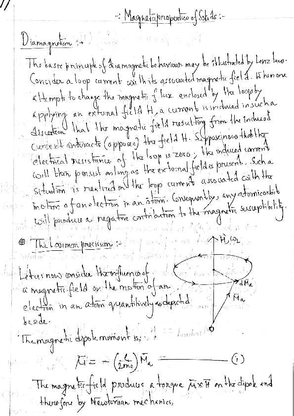(PDF) Magnetic Properties of Solids