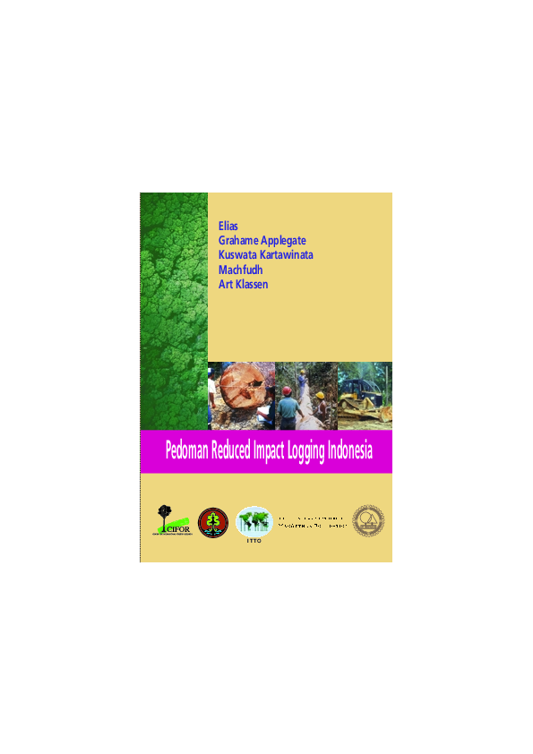 (PDF) Pedoman reduced impact logging Indonesia