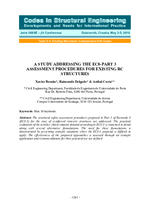 (PDF) Codes in Structural Engineering