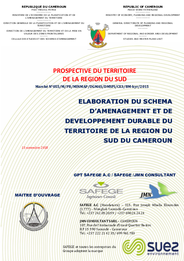 (PDF) PROSPECTIVE DU TERRITOIRE DE LA REGION DU SUD