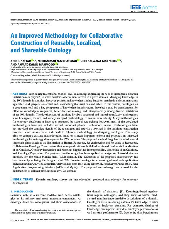 (PDF) An Improved Methodology for Collaborative Construction of Reusable, Localized, and ...