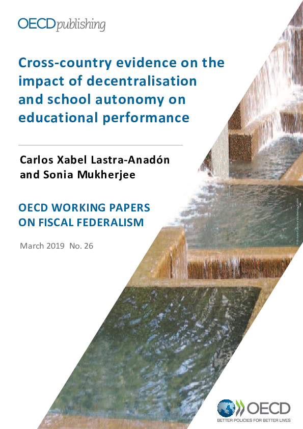 Pdf Cross Country Evidence On The Impact Of Decentralisation And