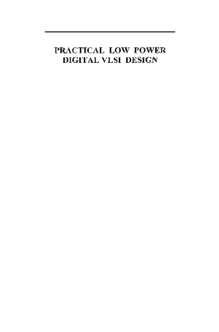 (PDF) Practical Low Power Digital VLSI Design by Gary Yeap