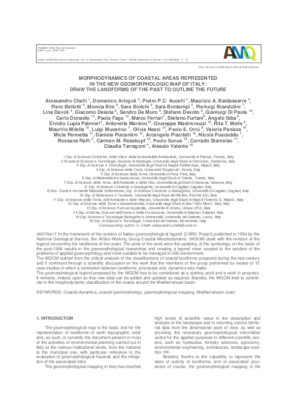 (PDF) Morphodynamics of coastal areas represented in the new ...