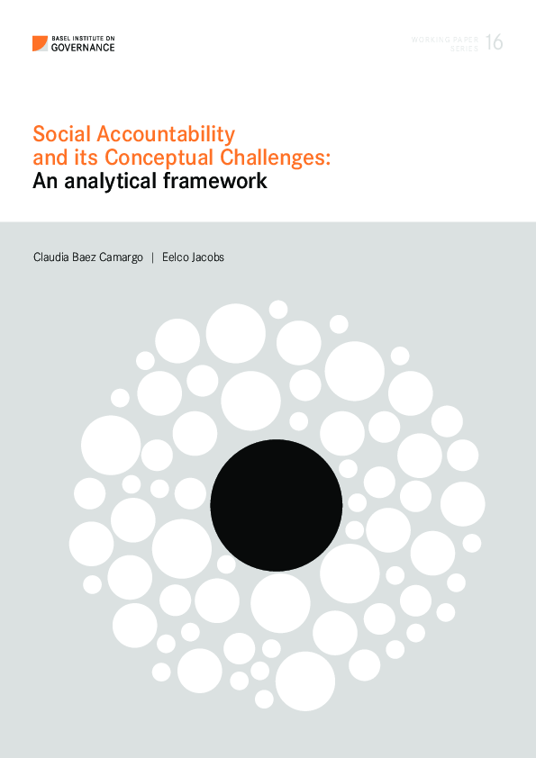 (PDF) Social Accountability and its Conceptual Challenges: An ...