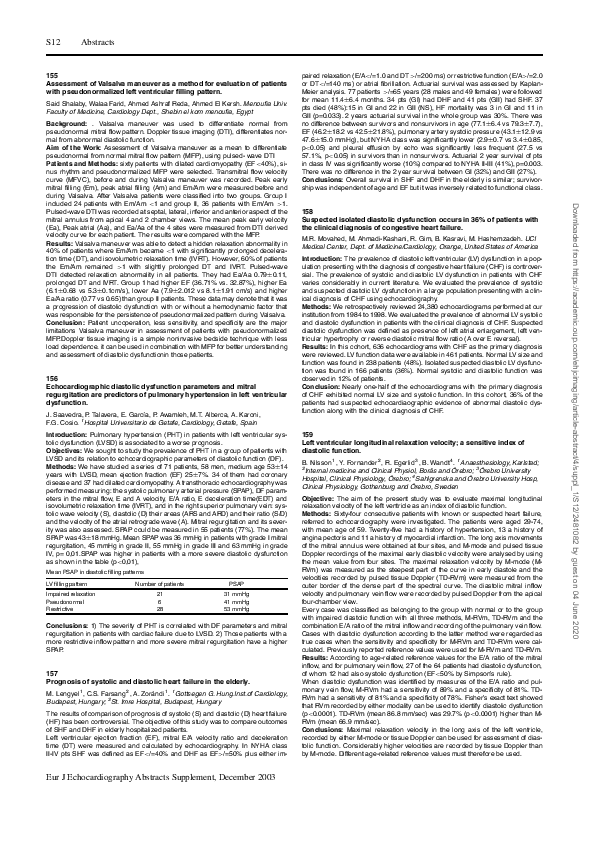 (PDF) 155 Assessment of Valsalva maneuver as a method for evaluation of ...