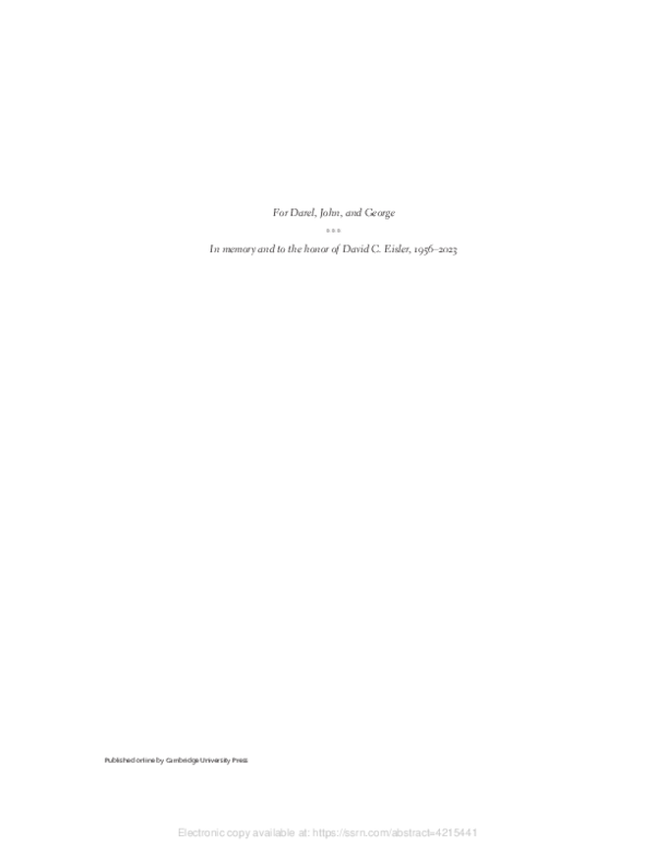 (PDF) The Law of Freedom: The Supreme Court and Democracy- Introduction