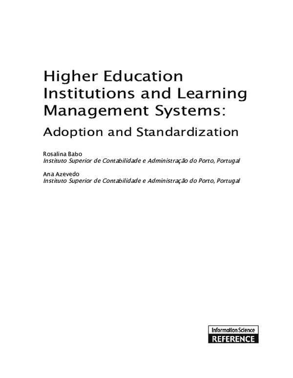 (PDF) Disability Standards and Guidelines for Learning Management Systems