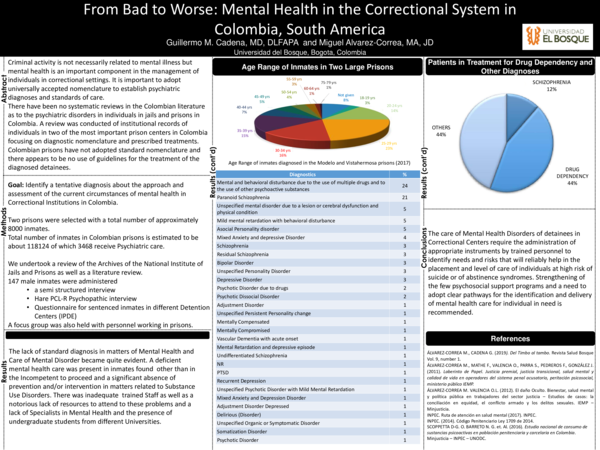 (PDF) From Bad to Worse: Mental Health in the Colombian Prison System ...