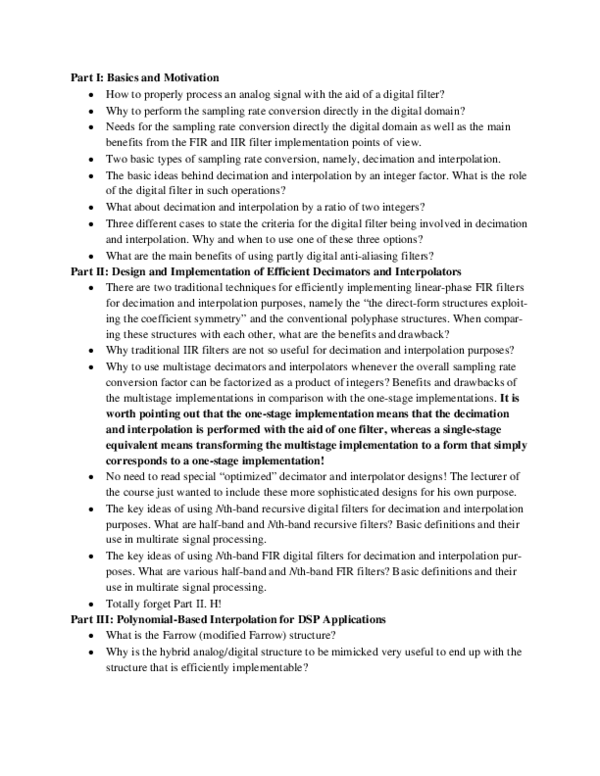 Pdf Part Iii Polynomial Based Interpolation For Dsp Applications
