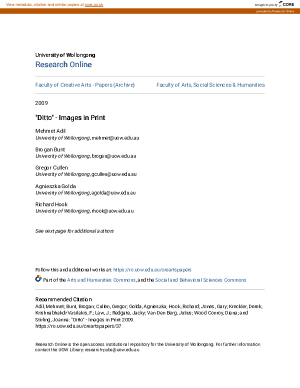(PDF) Ditto"-Images in Print | Agnieszka Golda - Academia.edu