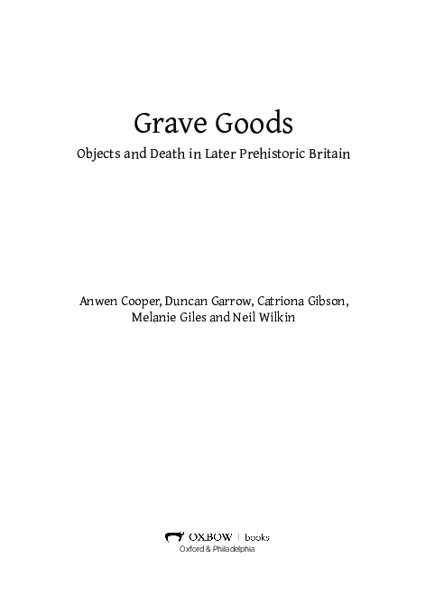 (PDF) Cooper, A., D. Garrow, C. Gibson, M. Giles & N. Wilkin (2021 ...