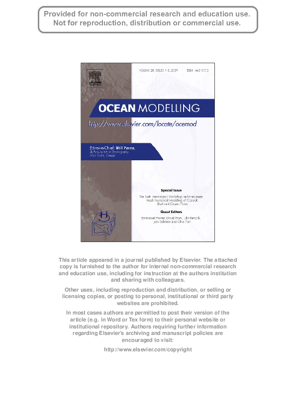 (PDF) An unstructured-grid finite-volume surface wave model (FVCOM ...