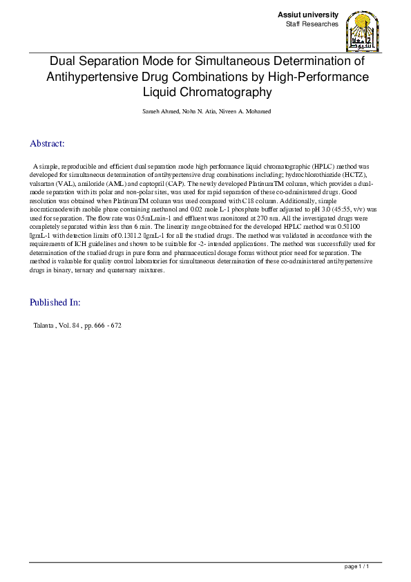(PDF) Dual separation mode for simultaneous determination of ...