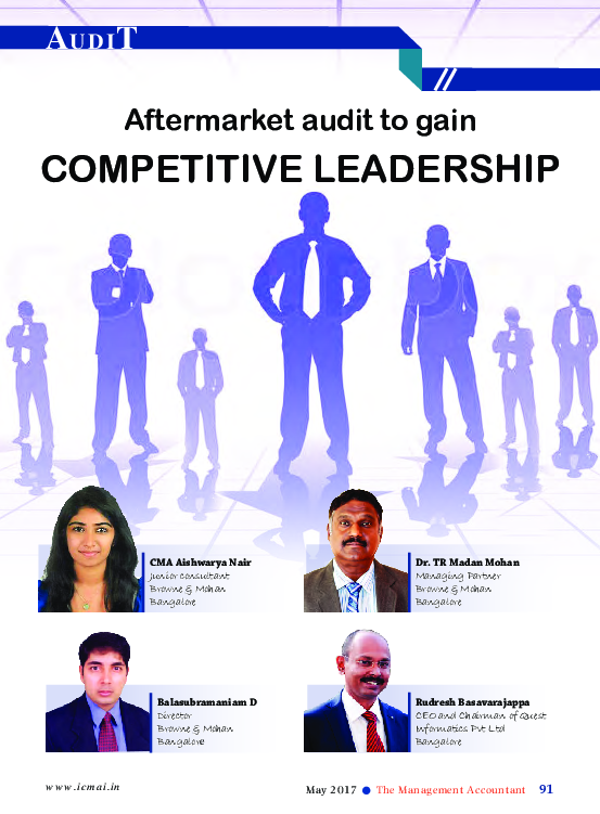 (PDF) Aftermarket Audit to Gain Competitive Leadership