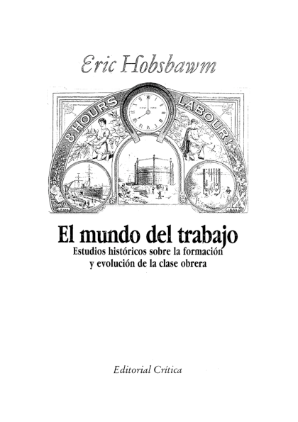 (PDF) HOBSBAWM, Eric, El Mundo del Trabajo