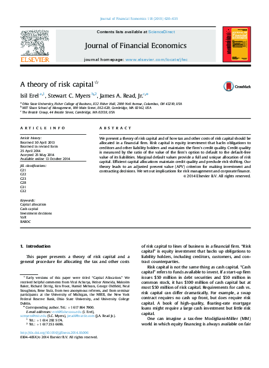 (PDF) Capital Allocation