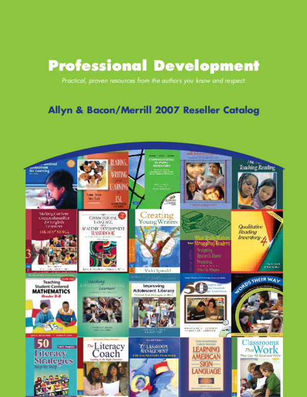 (PDF) Words their way: Word study for phonics, vocabulary, and spelling ...