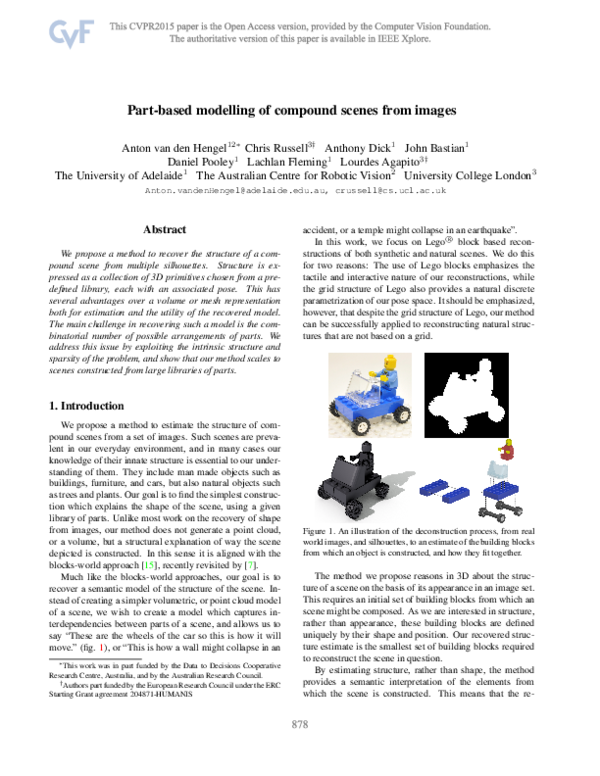 (PDF) Part-based modelling of compound scenes from images