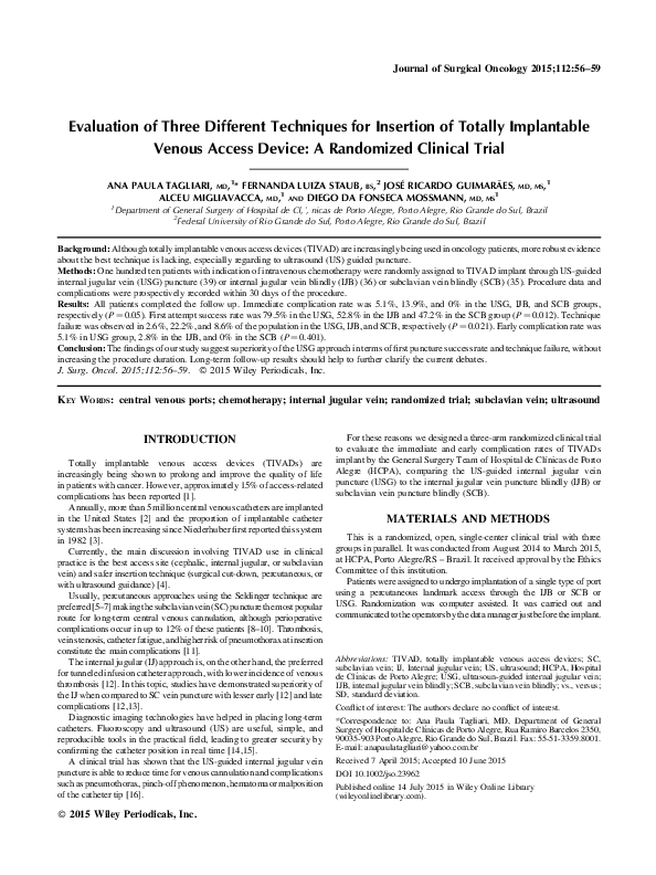 (PDF) Evaluation of three different techniques for insertion of totally ...