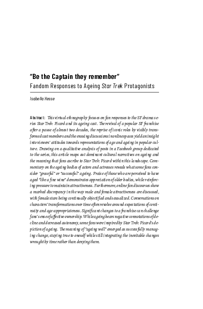(PDF) “Be the Captain they remember”