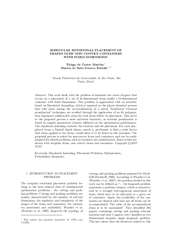 (PDF) Irregular rotational placement of shapes over non-convex ...