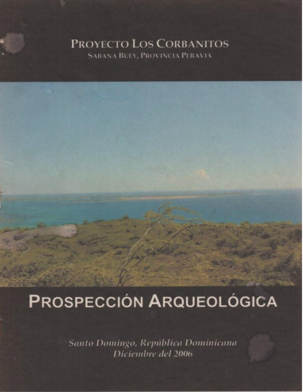(PDF) Prospección Arqueológica Proyecto Los Corbanitos, Beach, Golf ...