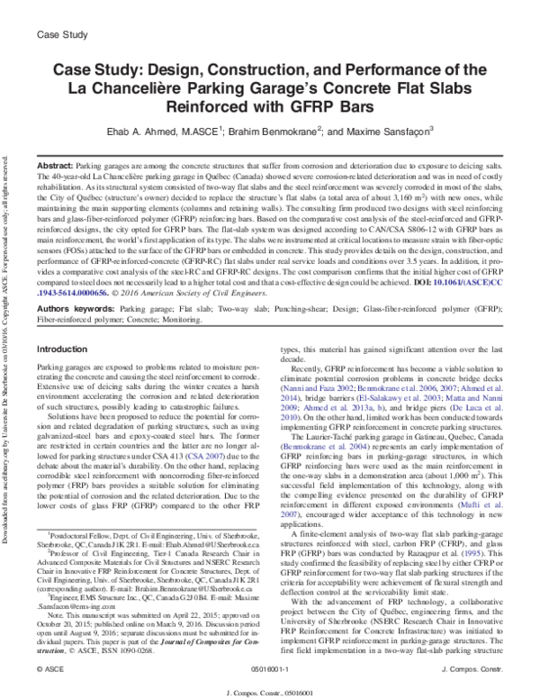 (PDF) Case Study: Design, Construction, and Performance of the La ...