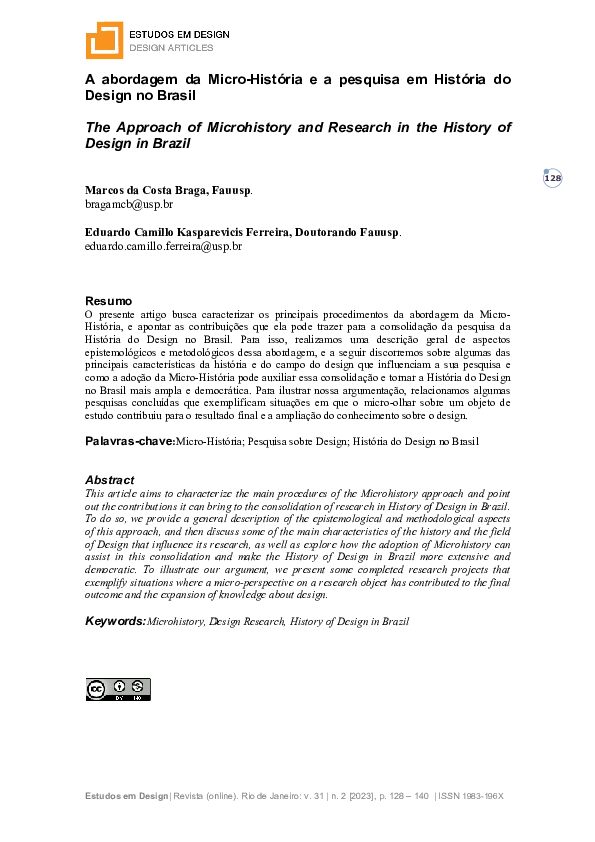 (PDF) A abordagem da Micro Design no Brasil The Approach of ...