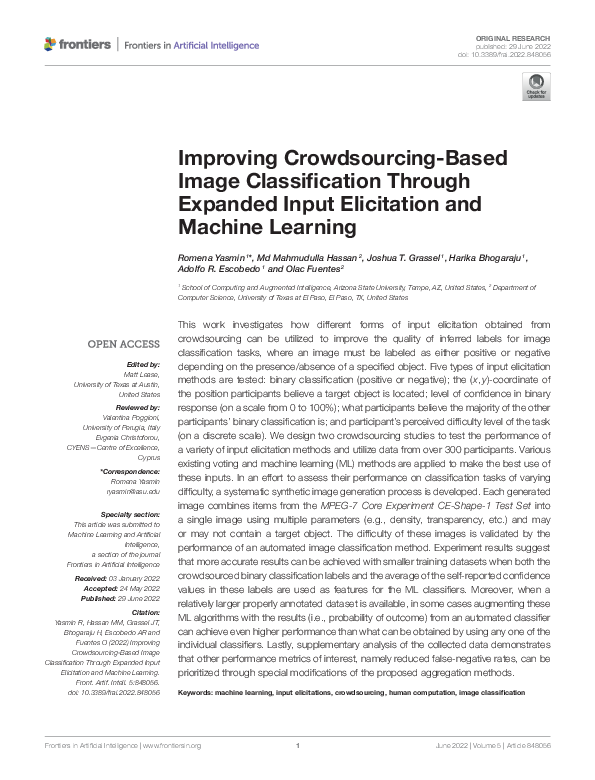 Improving Crowdsourcing-Based Image Classification Through Expanded Input Elicitation and ...