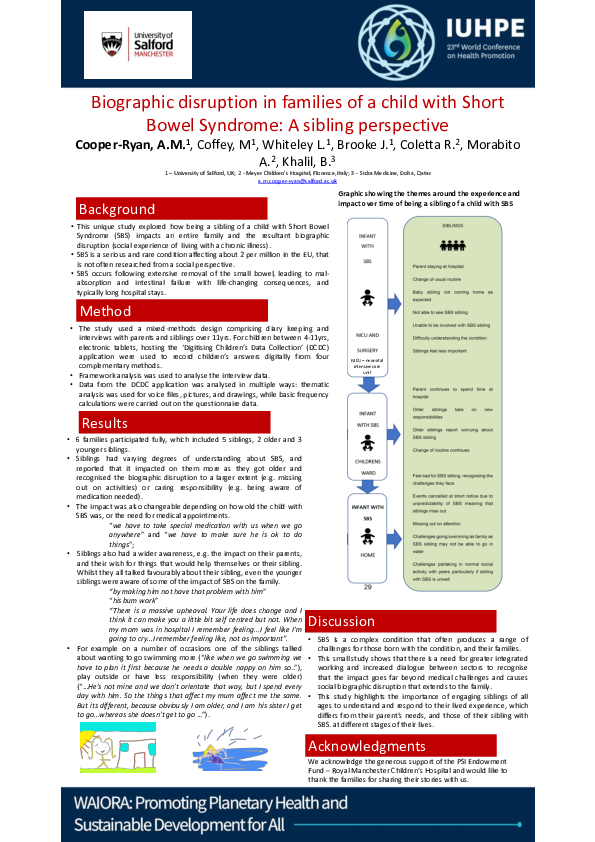 (PDF) Biographic disruption in families of a child with short bowel ...