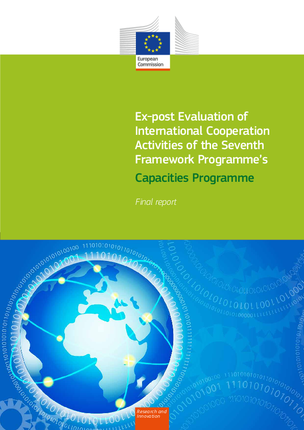 (PDF) Ex-post Evaluation of International Cooperation Activities of the ...