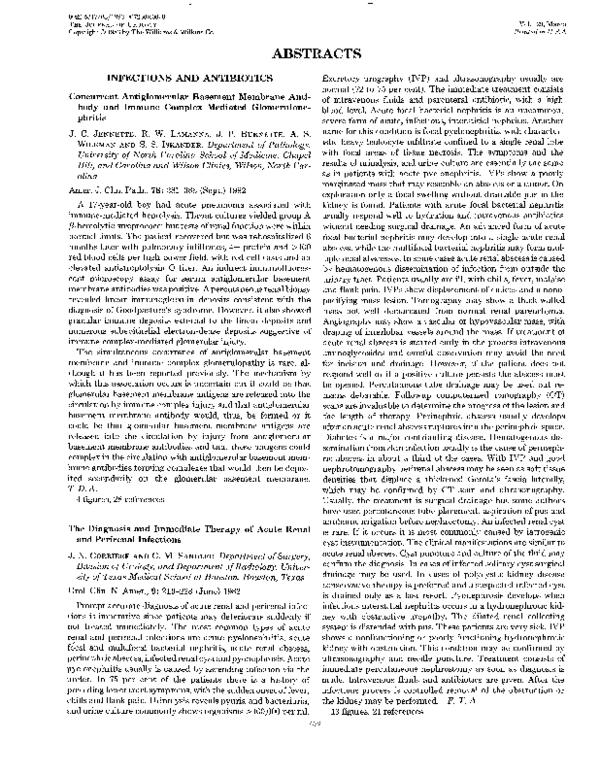 (PDF) Concurrent anti-glomerular basement membrane disease and ...