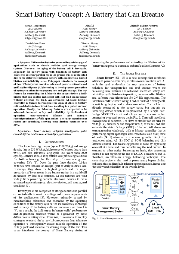 (PDF) Smart battery concept: A battery that can breathe