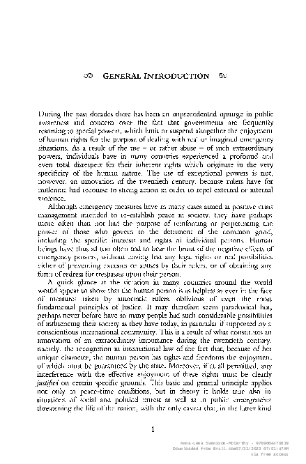 (PDF) General Introduction