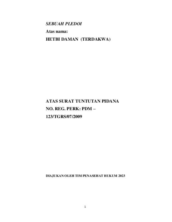 (PDF) PLEDOI
