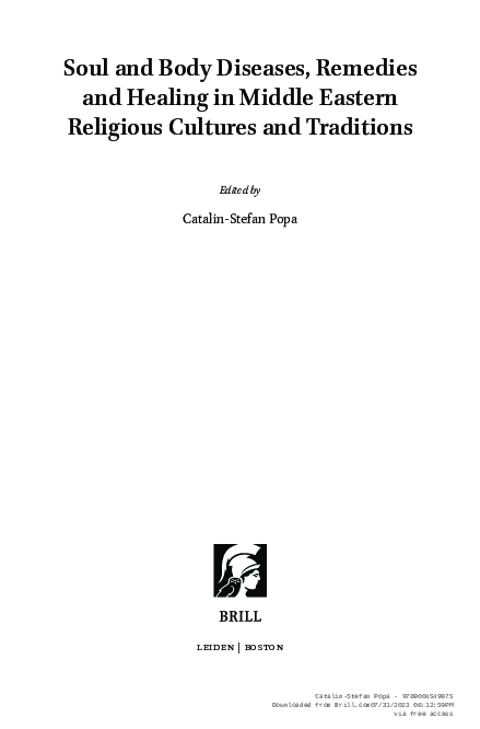 (PDF) “Let Us Bear Illness with Dignity and Righteousness”: Physical ...