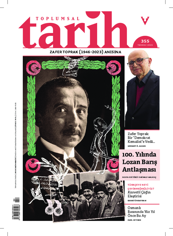 (PDF) Lozan Barış Antlaşması Dış Dünyanın Penceresinden Nasıl İzlendi/Algılandı?